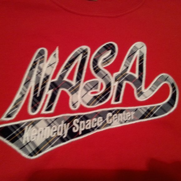 Nasa | Sweaters | Vintage Nasa Space Center Sweatshirt Sweater Kennedy ...